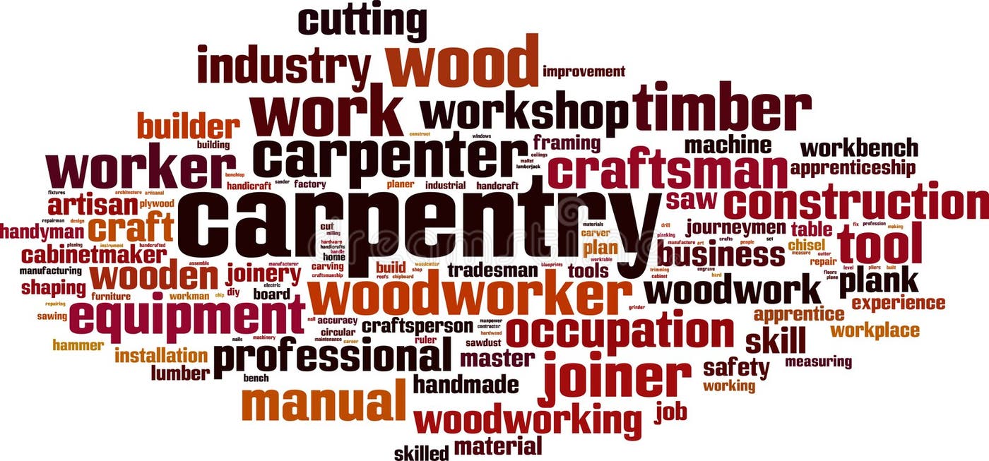 Carpentry Word Stock Illustrations – 372 Carpentry Word Stock ...