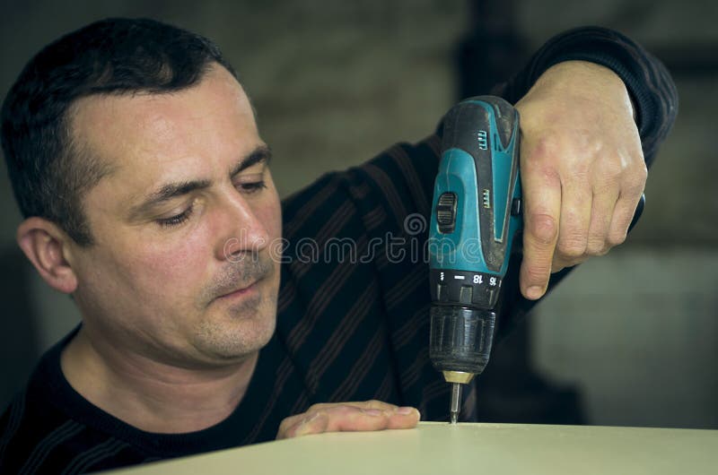 Carpentry workshop routine stock photo. Image of caucasian - 88560412