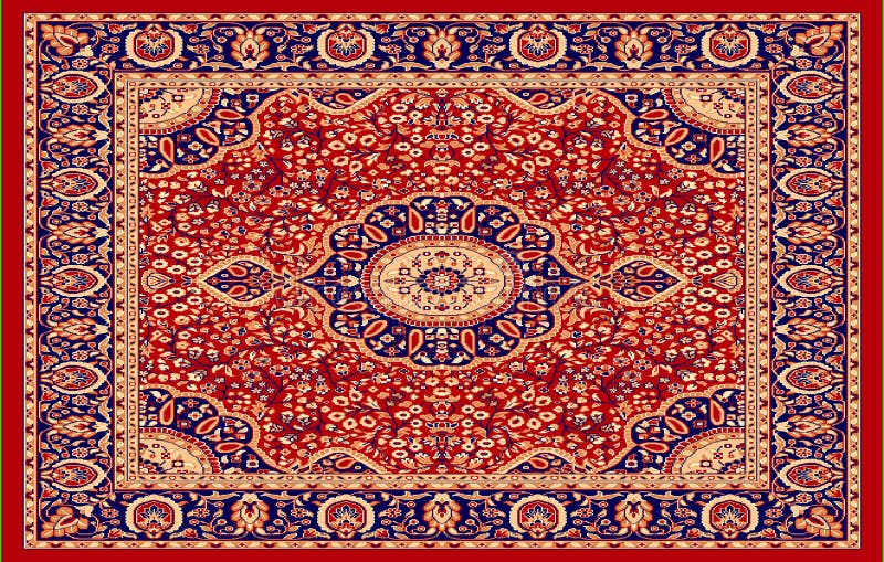 Carpet and Bathmat Boho Style Ethnic Design Pattern with Distressed ...