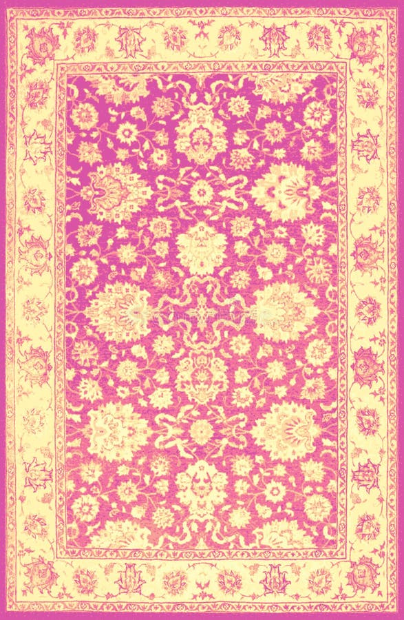 Carpet Bathmat and Rug Boho Style Ethnic Design Pattern with Distressed ...