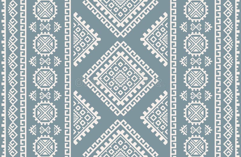 Carpet and Bathmat Boho Style Ethnic Design Pattern with Distressed ...