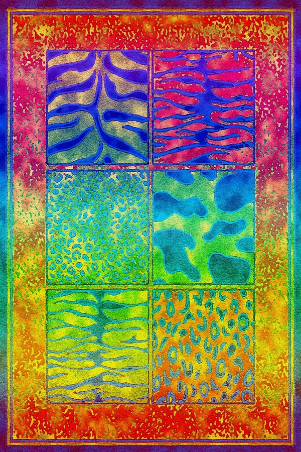 Carpet Bathmat and Rug Boho Style Ethnic Design Pattern with Distressed ...