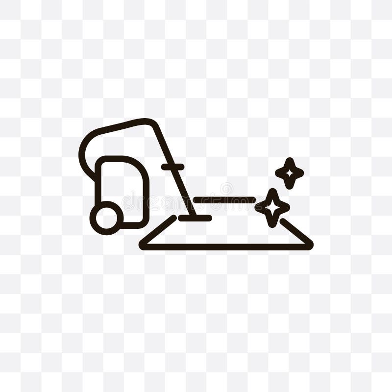 Carpet Cleaning Mop Icon Vector Outline Illustration Stock Vector ...
