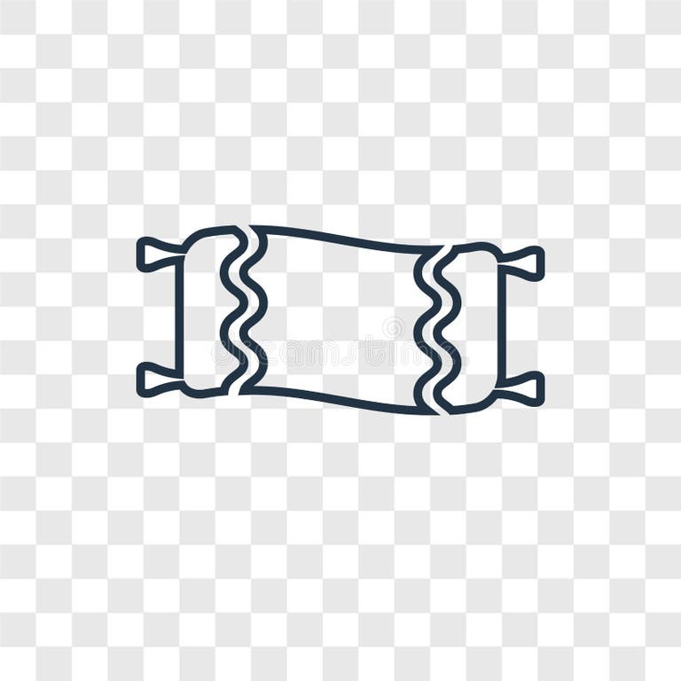 Carpet Concept Vector Linear Icon Isolated on Transparent Background ...