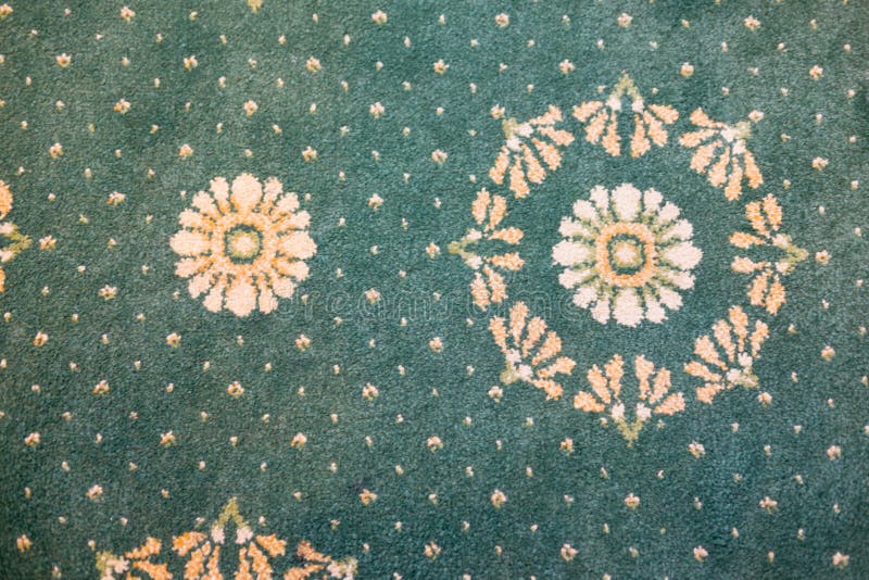Carpet Flower Pattern Background Stock Image - Image of fashion, design ...