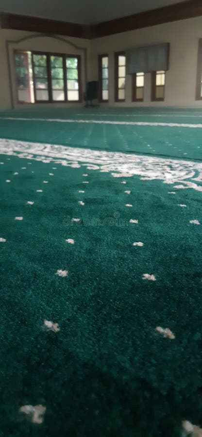Carpet in Mosque Make Jamaah Moslem Stock Photo - Image of mosque ...