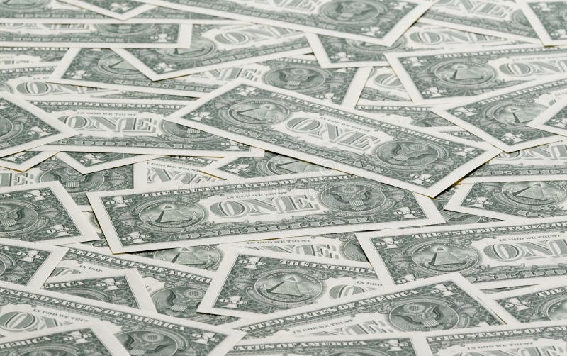 Carpet of one dollar bills stock image. Image of banknotes - 22766233