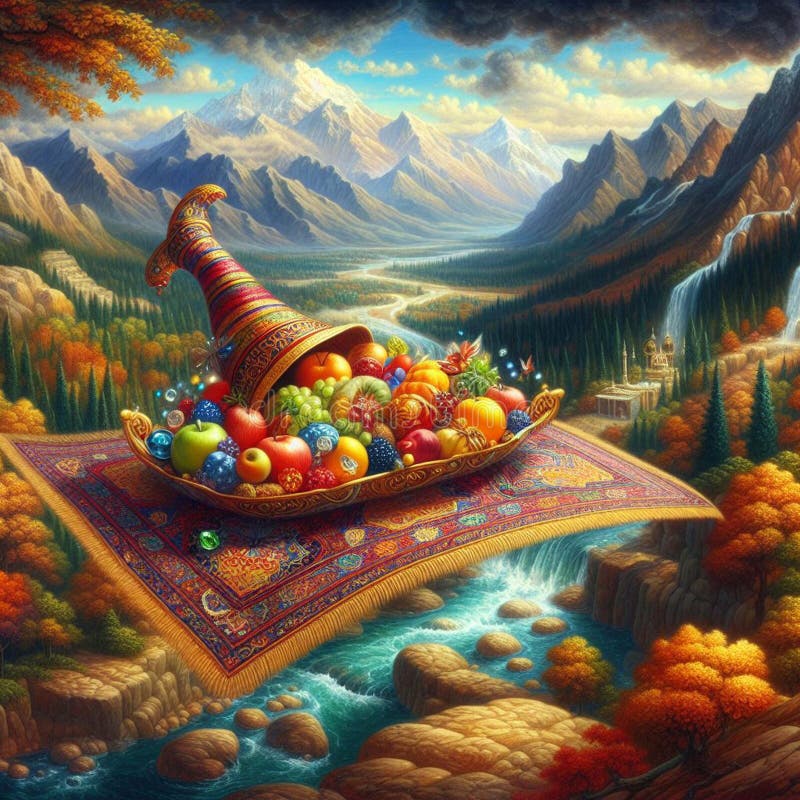 Carpet Plane. Illustration for Websites and Much More. Created Using ...