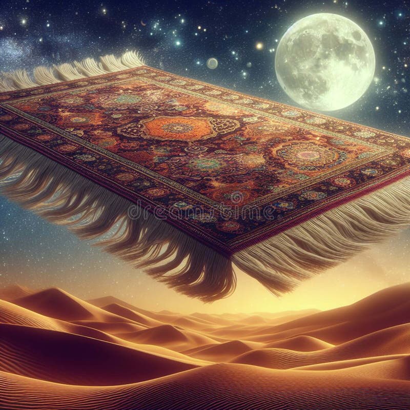 Carpet Plane. Illustration for Websites and Much More. Created Using ...