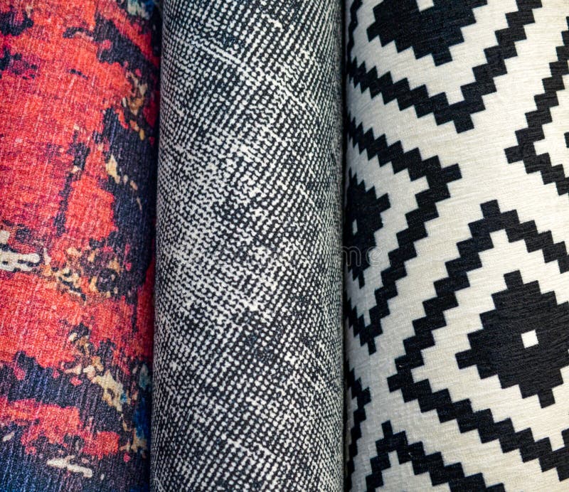 Carpet Rug Patterns Texture Design Sale Display Stock Image - Image of ...