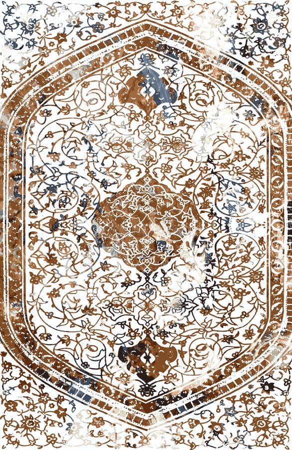 Carpet and Rugs Textile Design with Grunge and Distressed Texture ...