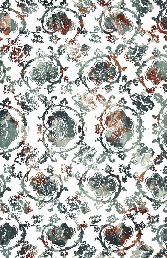 Carpet and Rugs Textile Design with Grunge and Distressed Texture ...