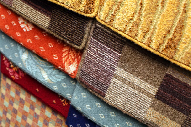 Carpet samples stock image. Image of decoration, sample - 9196225