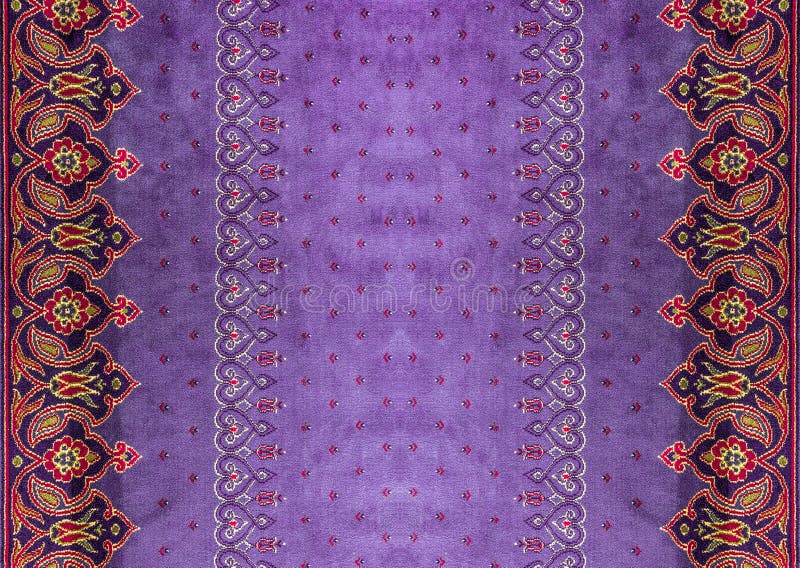 Carpet Texture with Flowers Stock Image - Image of embroidery, material ...