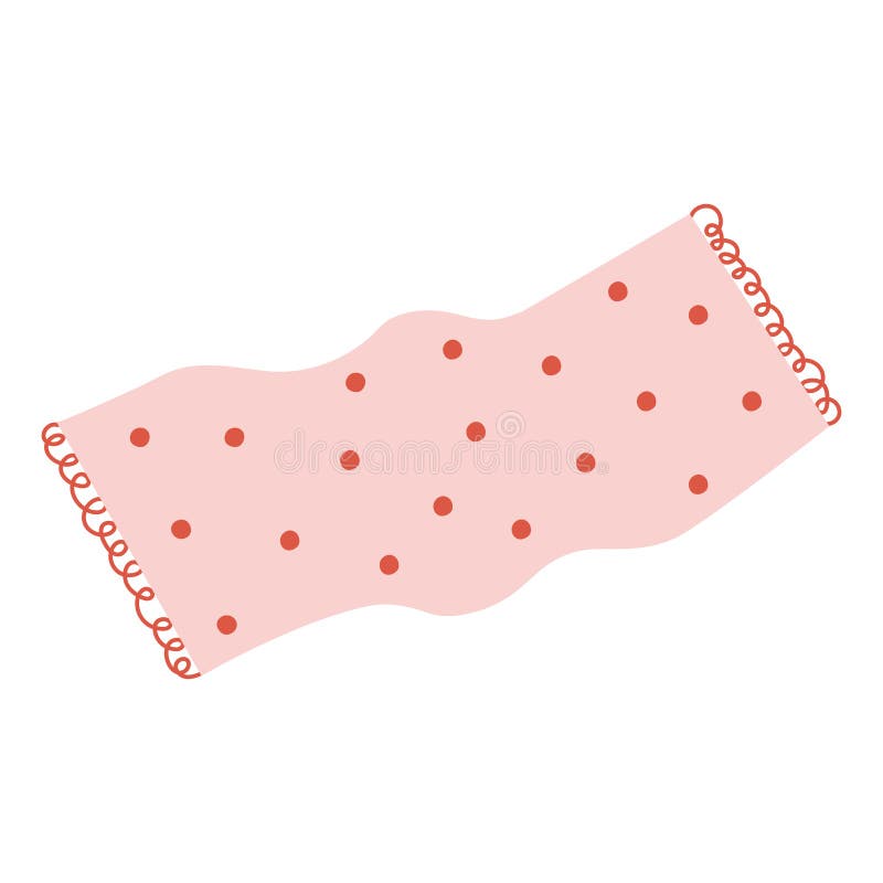 Carpet and Towel with Pattern and Dots Stock Vector - Illustration of ...