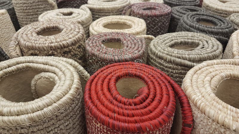 Carpets Background Storange, Side View Stock Image - Image of cozy ...