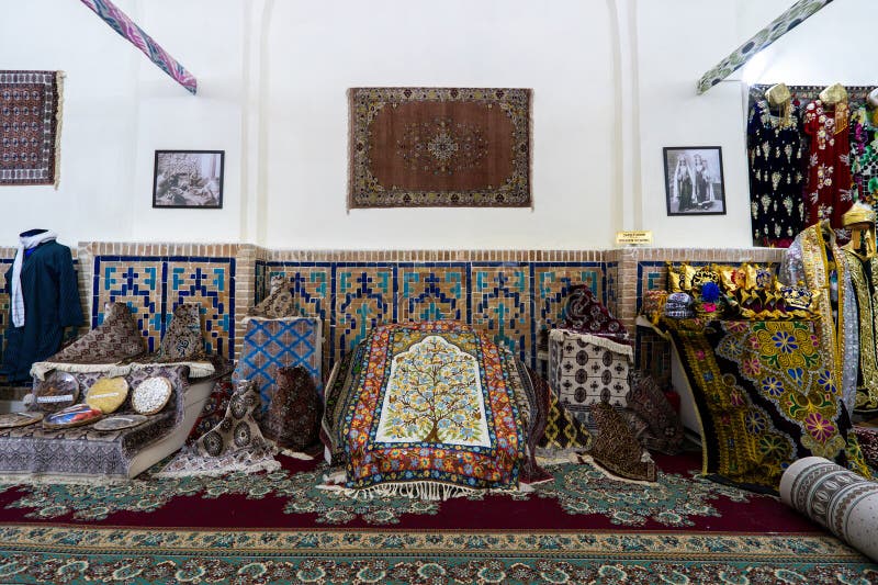 Carpets Handmade Items in Museum. Editorial Image - Image of clothes ...