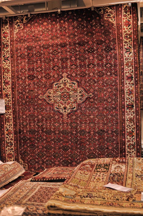 Carpets in store editorial stock photo. Image of bright - 44970658