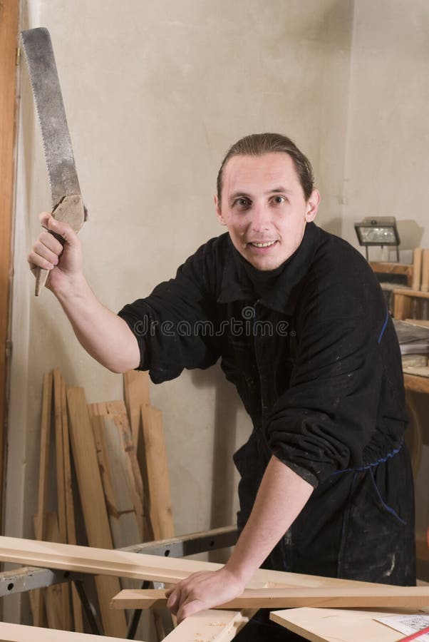Carpintero imagen de archivo. Imagen de corte, worktable - 5001815