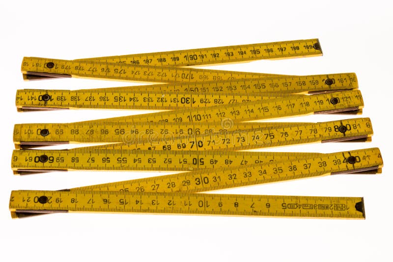 Carpintero De Madera Del Metro Imagen de archivo - Imagen de regla ...