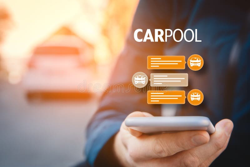 Carpool mobility concept stock photo. Image of drive - 179513198