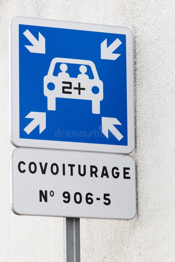 Carpool road sign stock photo. Image of green, auto - 254630404