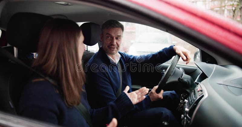Carpool Ride Share Car Service App Stock Image - Image of inside ...