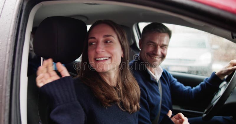 Carpool Ride Share Car Service App Stock Image - Image of diverse ...