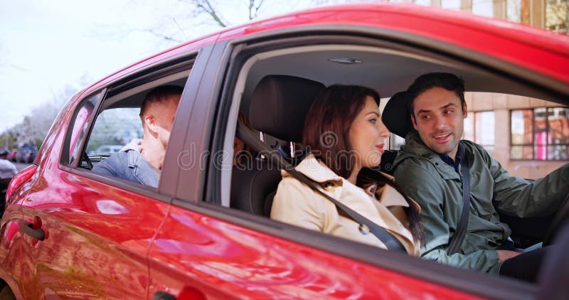 Carpool Ride Sharing. African People Stock Image - Image of service ...