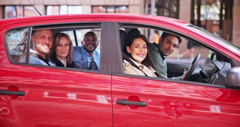 Carpool Ride Sharing. African People Stock Photo - Image of share ...