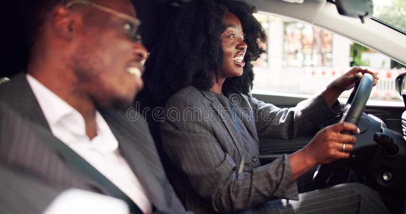 Carpool Ride Sharing. African People Stock Image - Image of share ...