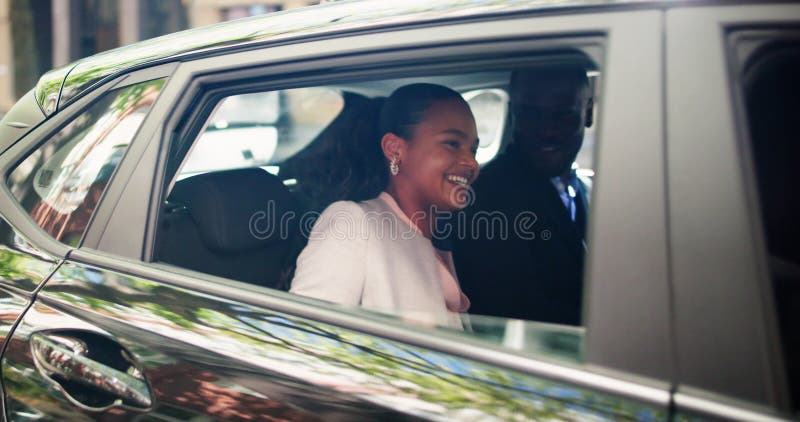 Carpool Ride Sharing. African People Stock Image - Image of drive ...