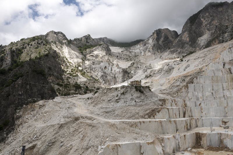 Carrara Marble quarries stock photo. Image of statue - 41084564