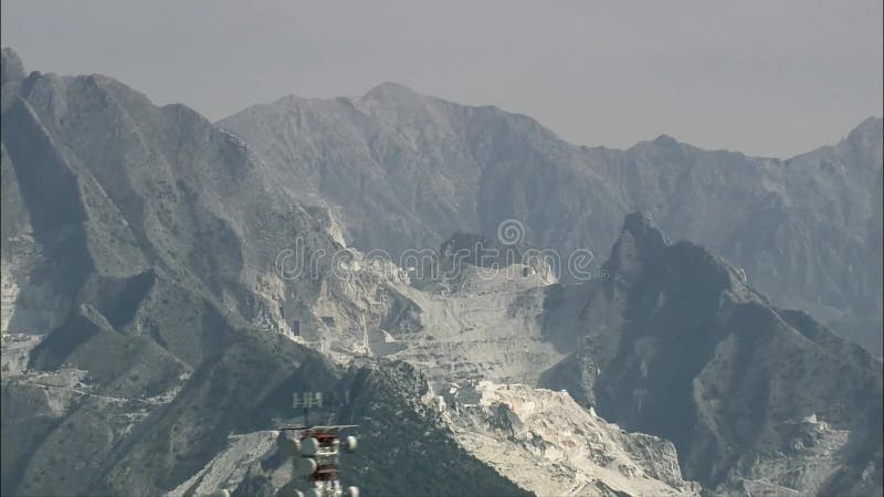 Carrara Marble Quarry, Italy Stock Video - Video of extraction, natural ...