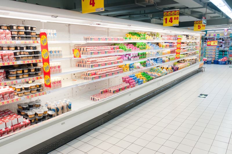 Carrefour en Chine photo stock éditorial. Image du france - 20622468