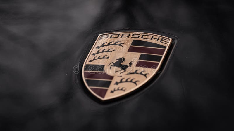 Porsche editorial stock photo. Image of watch, font - 247984048