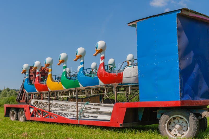 Carrier carousel stock photo. Image of elabuga, metal - 74596984