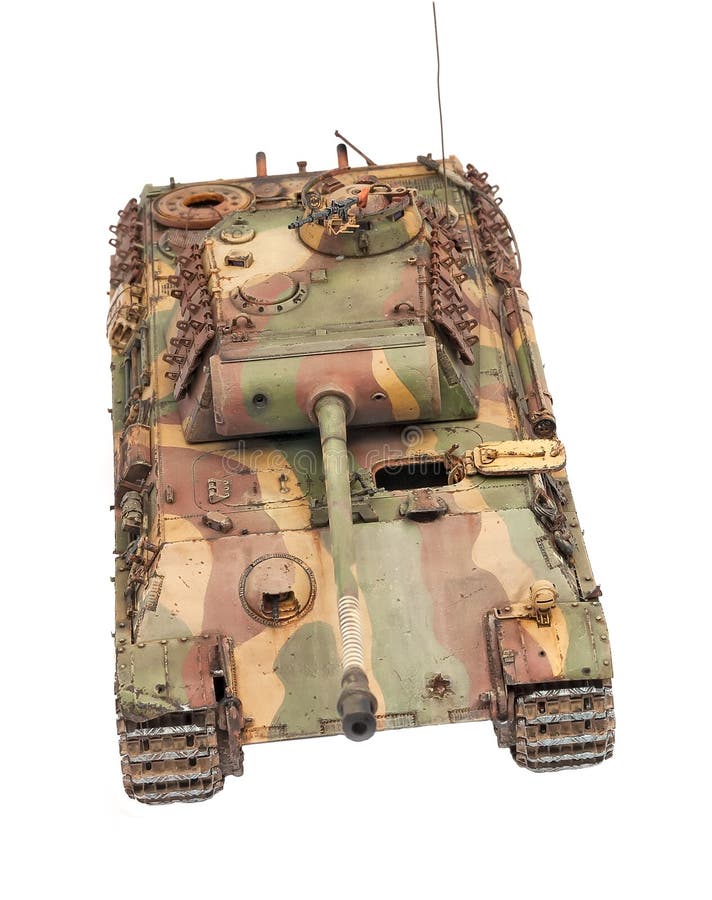 Modello Del Carro Armato Della Seconda Guerra Mondiale Fotografia Stock ...