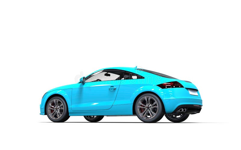 Carro Azul Metálico No Fundo Branco Fotos De Stock - Baixe 635 Fotos ...