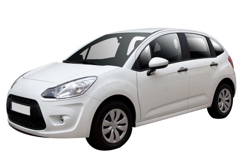 Carro branco imagem de stock. Imagem de compacto, tecnologia - 20043179
