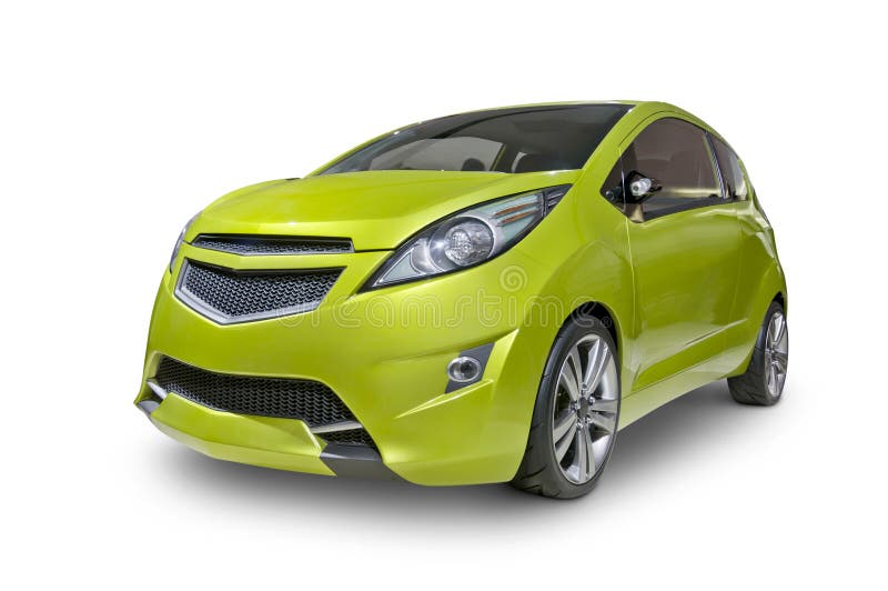 Fotografia De Um Carro Verde Dirigente Imagem. Imagem: 109923091