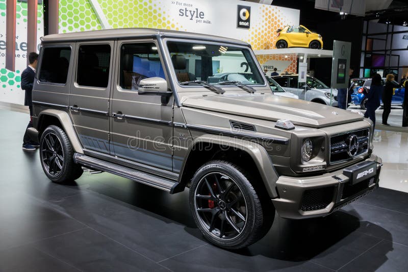 Carro Da G-classe AMG 4x4 De Mercedes-Benz Foto de Stock Editorial ...