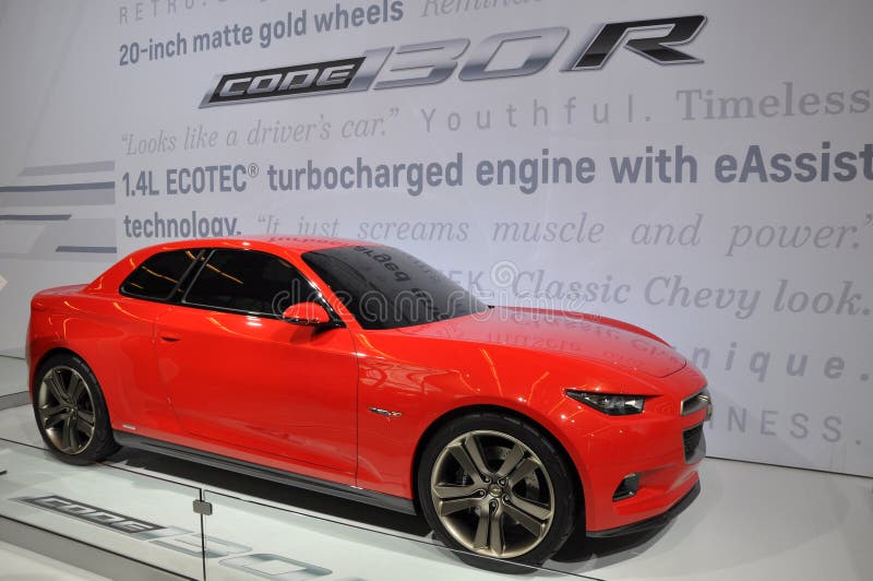 Carro de Chevy Code 130R foto editorial. Imagem de chevy - 24344031