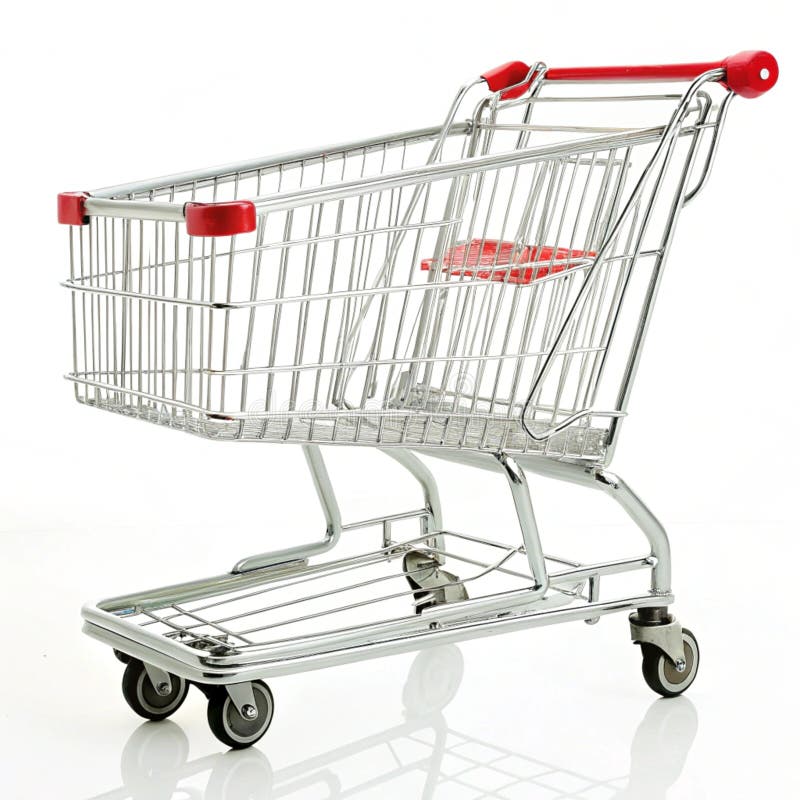 Carro De Compras Sobre Fondo Transparente Stock de ilustración - Ilustración de minorista ...