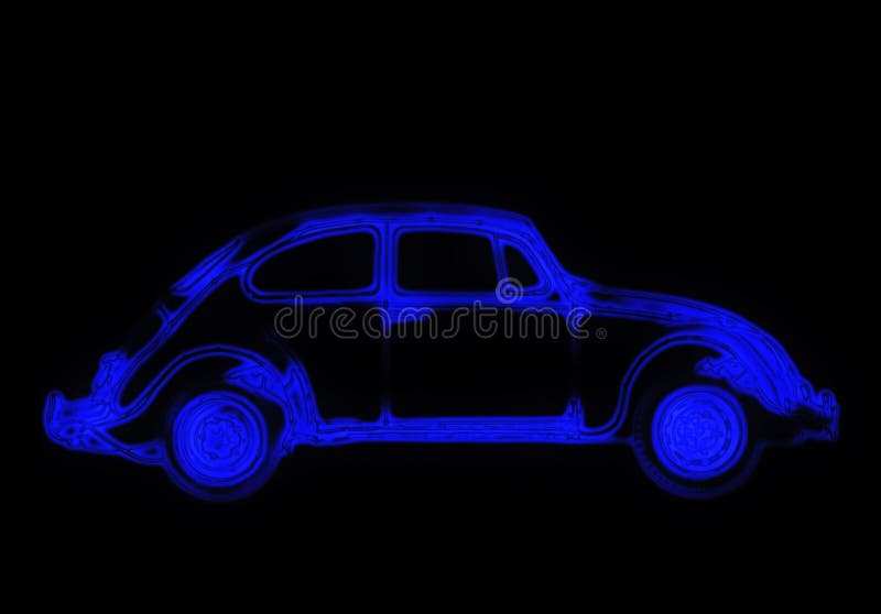 Carro de néon ilustração stock. Ilustração de erro, carro - 11830223