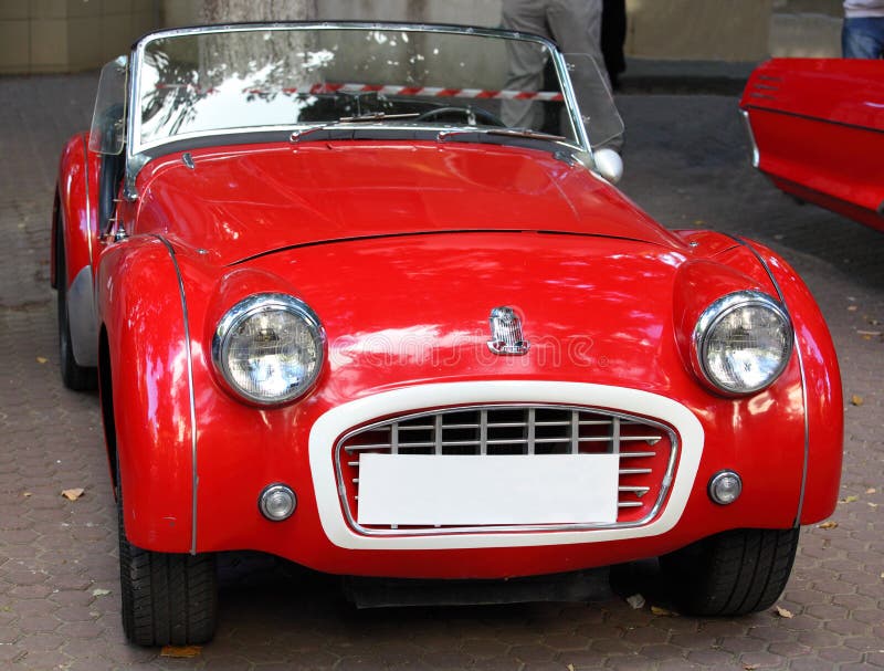 Carro De Triumph TR3 Ingleses Fotografia Editorial - Imagem de ostentar ...