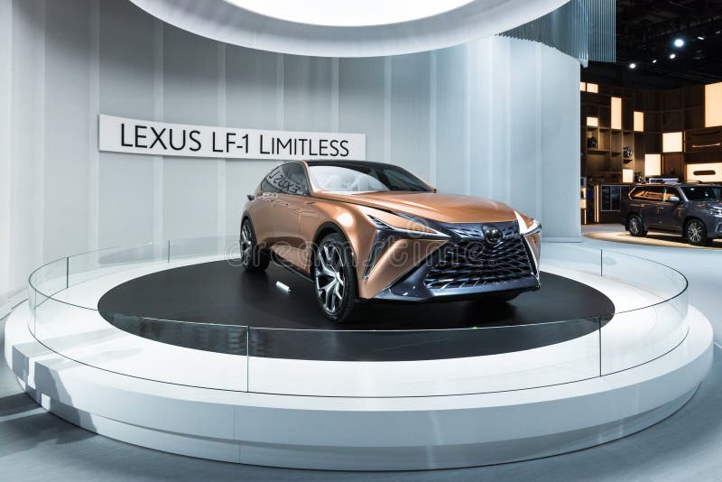 Carro Ilimitado Do Conceito De Lexus LF-1, NAIAS Foto Editorial ...