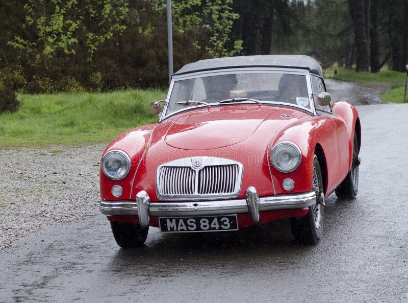 Carro MGA de MG fotografia editorial. Imagem de carro - 40584867