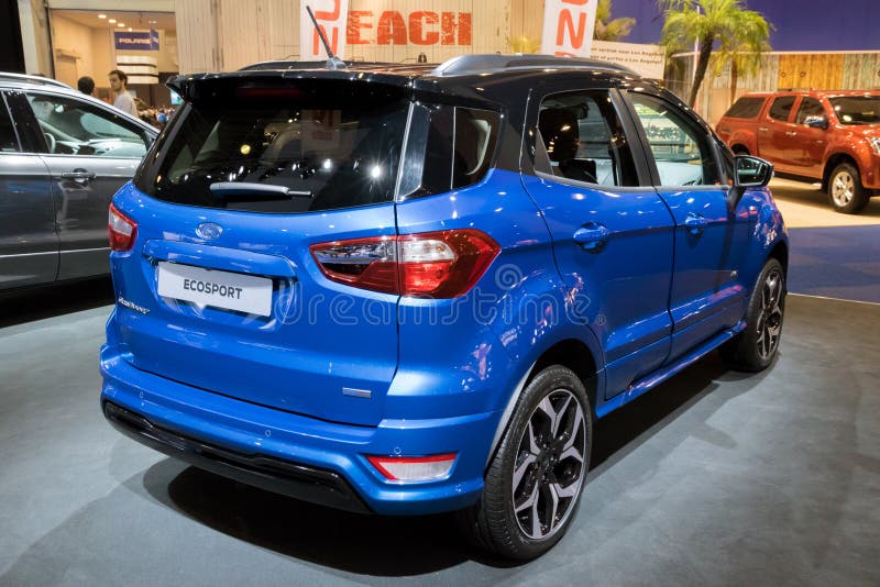 Carro 2018 Novo De Ford EcoSport Compact SUV Foto Editorial - Imagem de ...