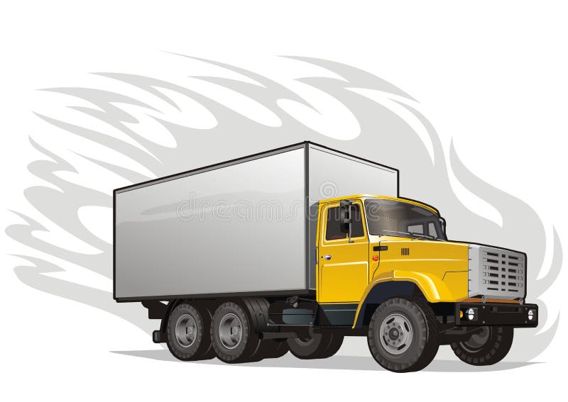 Carro pesado del vector ilustración del vector. Ilustración de coche ...